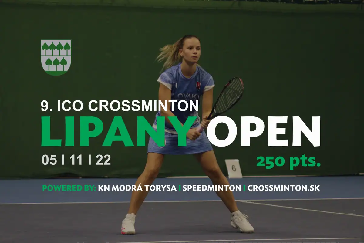 9. ICO Crossminton LIPANY Open 2022 - Crossminton.sk