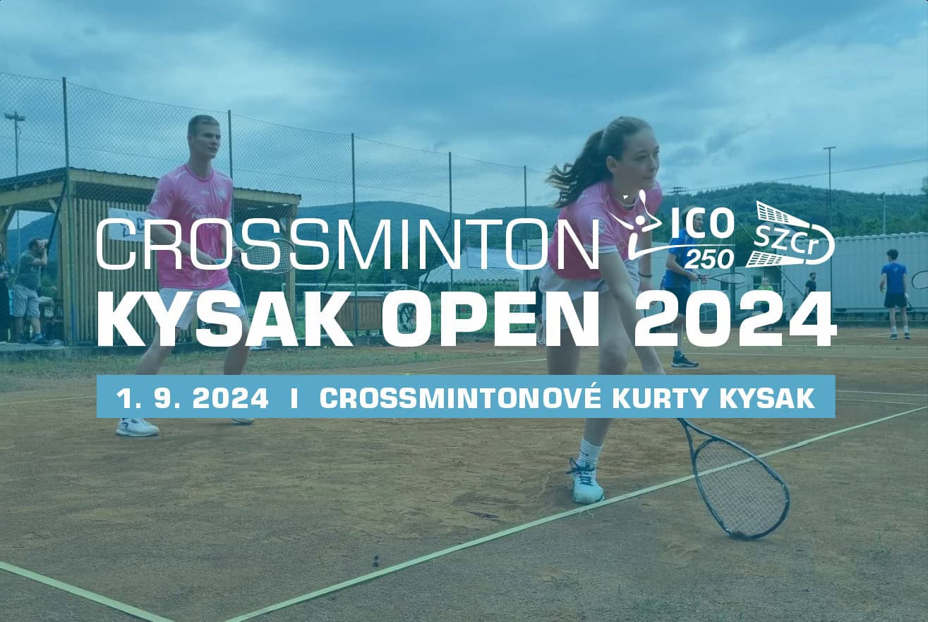 Crossminton Kysak Open 2024 - info a registrácia - Crossminton.sk